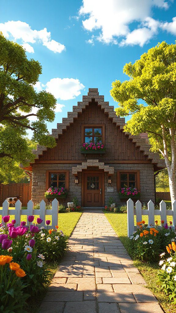 Minecraft Farmhouse Builds: Virtual Inspiration for Real-World Design